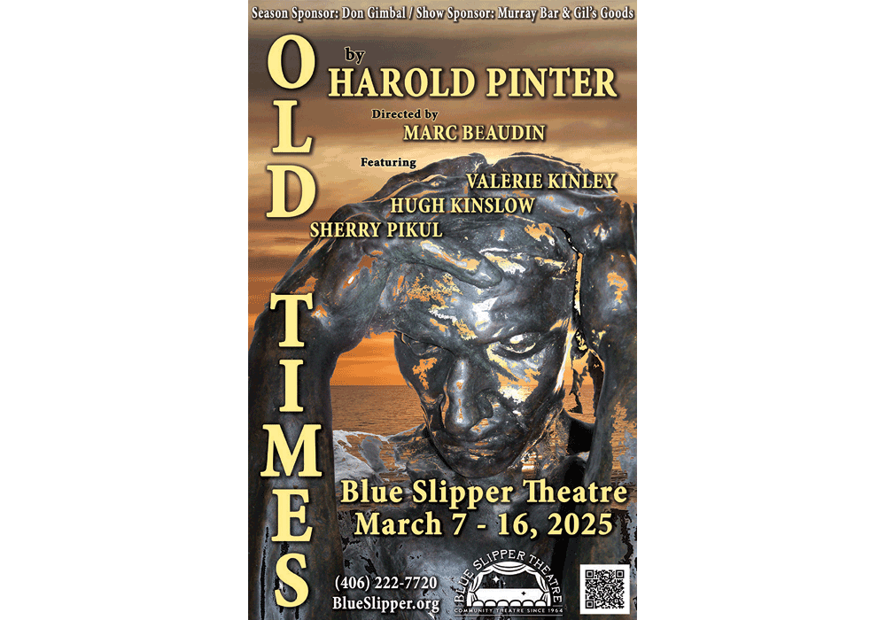 Blue Slipper Presents Pinter’s “Old Times”